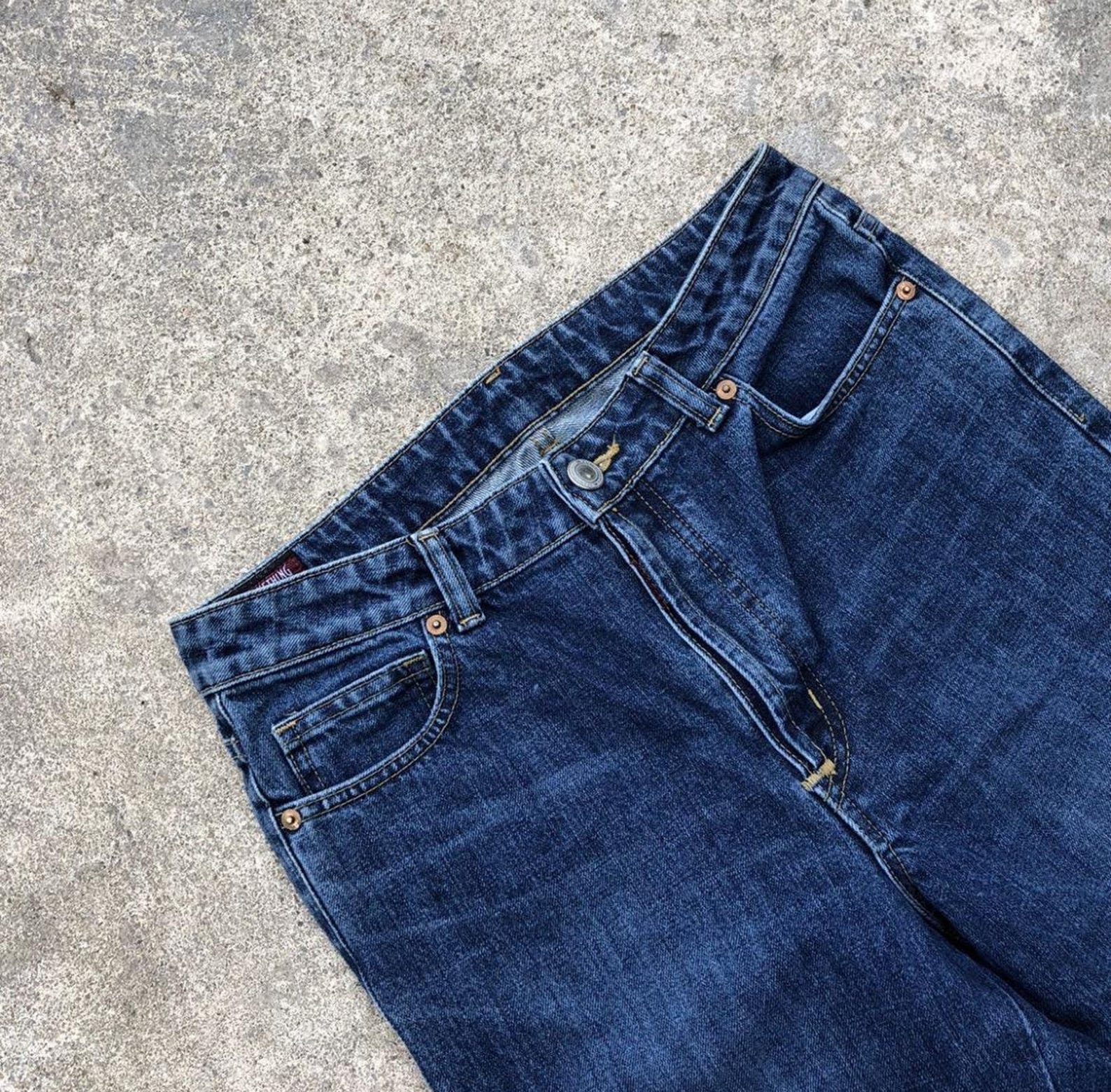 Vintage Something by Edwin Page Boy Open Leg Design Relaxed Denim Jeans ...