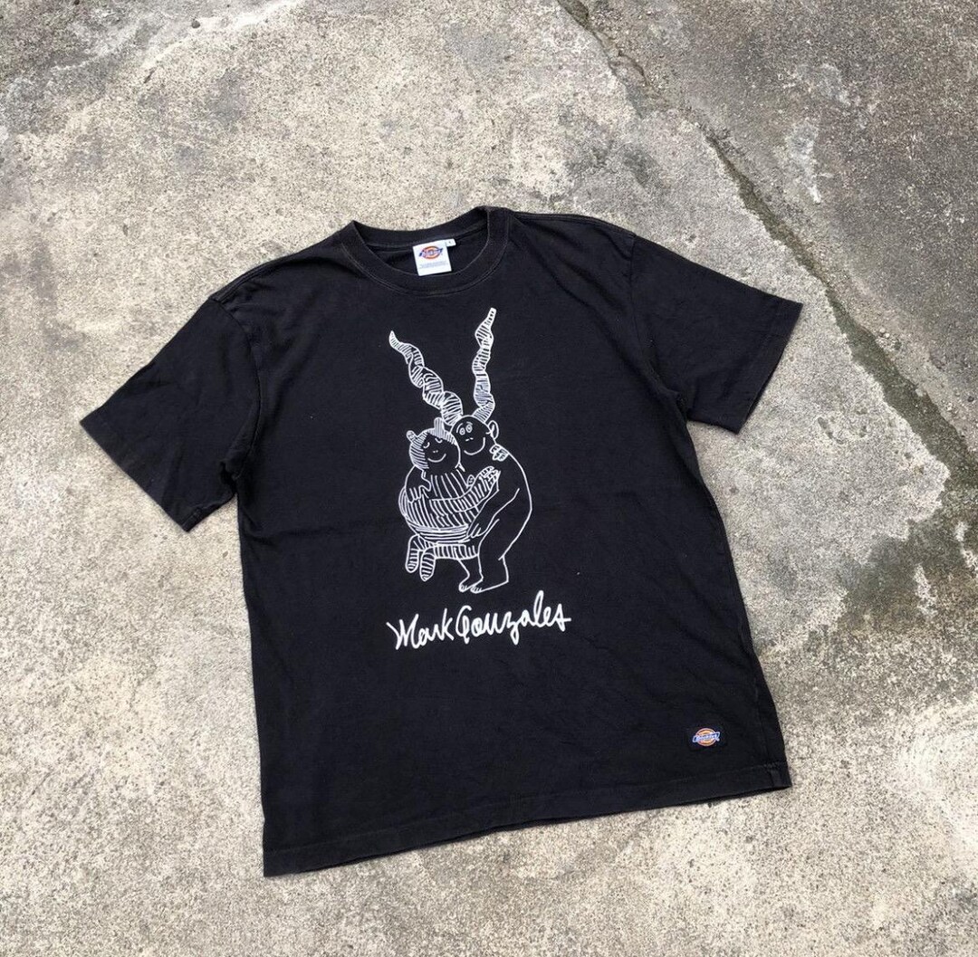 Vintage Dickies X Mark Gonzales Art Work Cartoon Design Dickies Big ...