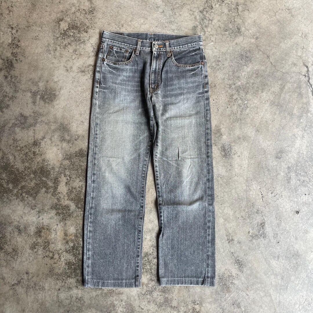Vintage Bobson Stoned Washed Design Bobson Regular Straight Cut ...
