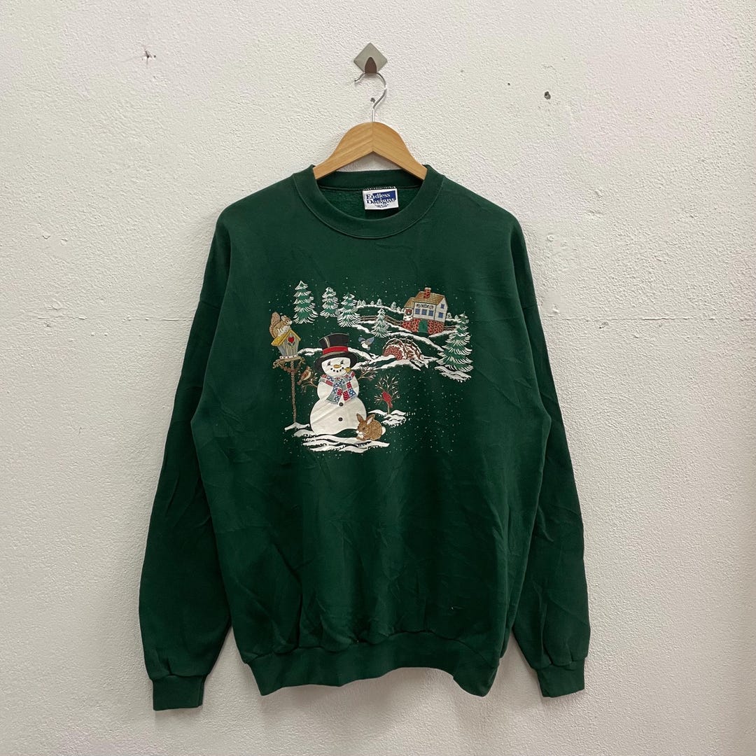 Vintage Endless Design Made in USA Graphic of Rabbit and Squirrel ...
