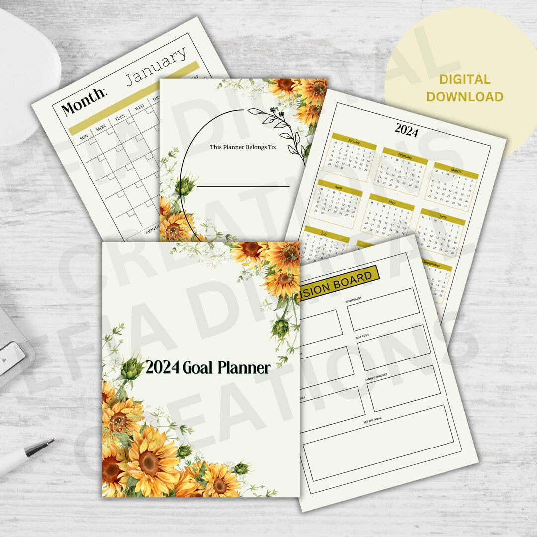 Ultimate Goal Planner for Success and Productivity Personalised Goal ...