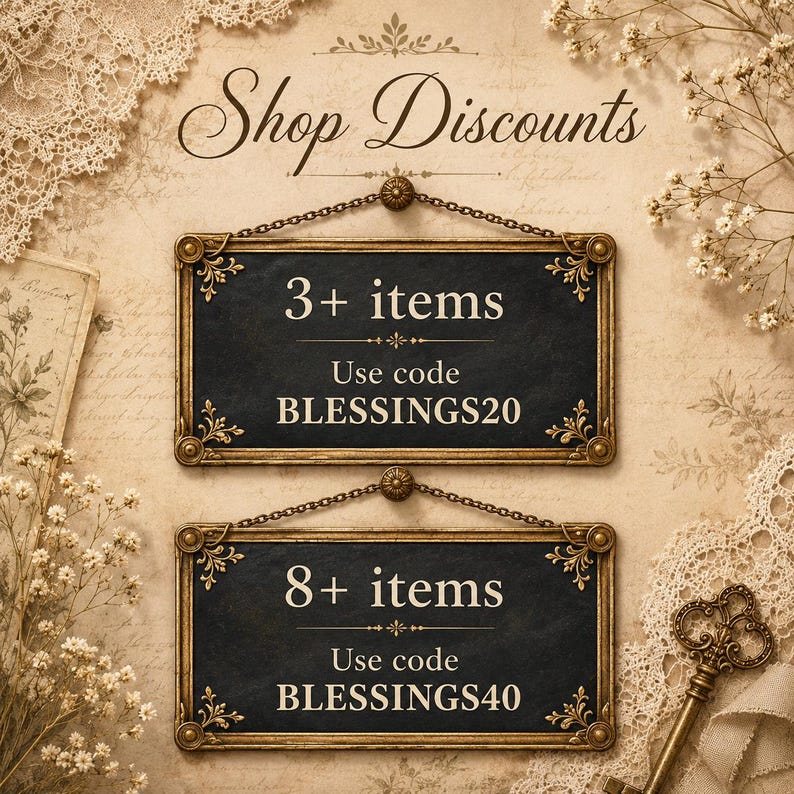 Christian Prayer Tip Ins 5x7 Printable, Floral Faith Journal Cards ...