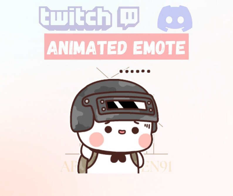 Animated Twitch Emote, Pubg Annoyed Emote, Cute Emote, Colourful Emote ...