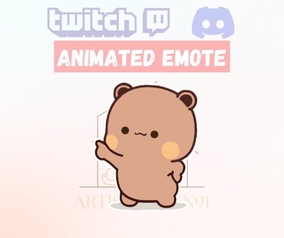 Animated Twitch Emote, Happy Dance Emote, Cute Emote, Colourful Emote ...