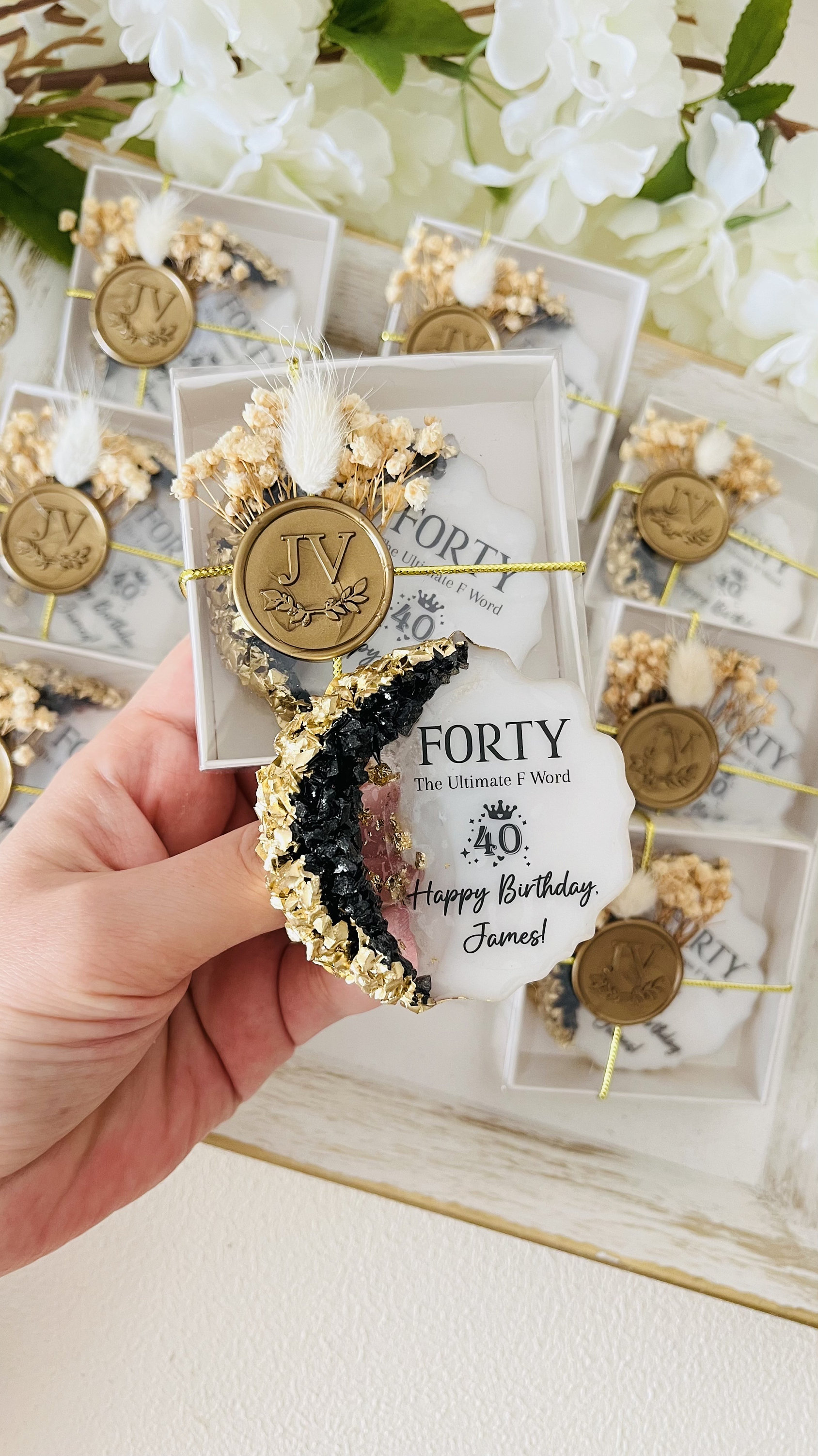Personalized 40th Birthday Party Magnet Favor 70th Birthday Gift Adult Party Favors 30th 60th 40th 80th 90th 50th Birthday Party Favor Etsy
