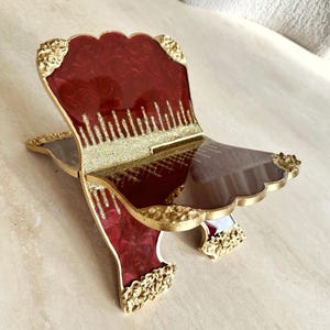Handmade Resin Quran Stand: Elegant Islamic Book Holder, Ramadan Gift ...