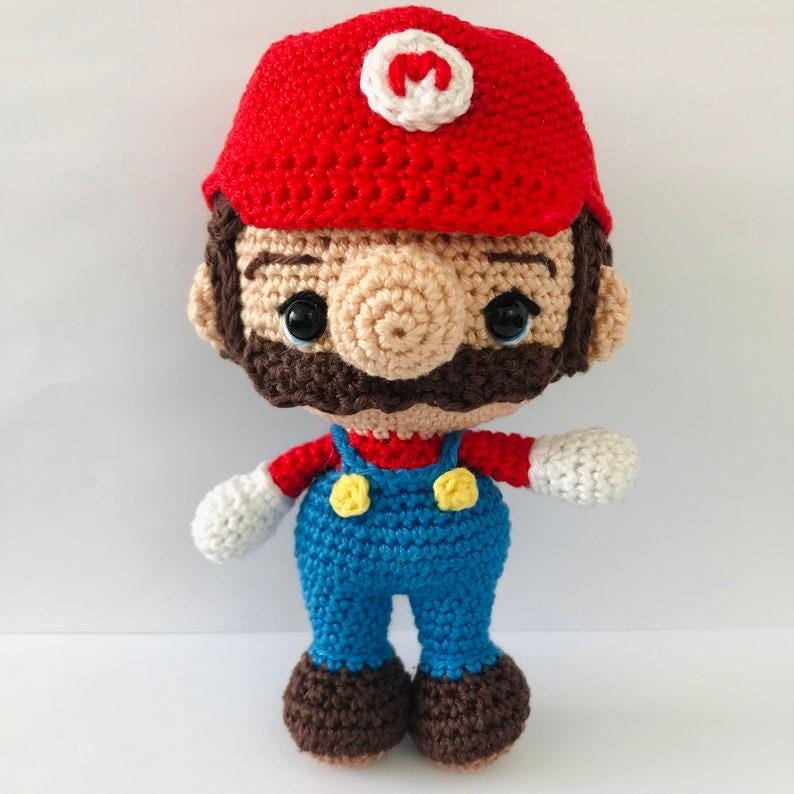 Crochet “mario Bros & Co.” PDF Pattern, AMIGURUMI PATTERN Super Mario ...