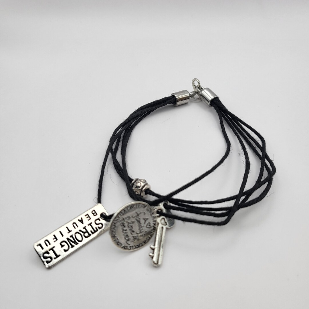 Friendship Anklet, Key to My Heart - Etsy