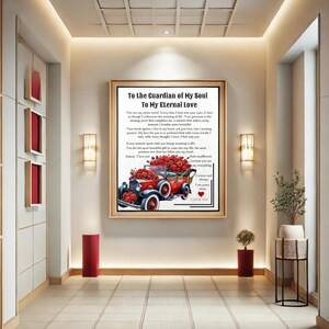 Retro Love Art – Vintage-inspired Wall Decor, Perfect Anniversary Gift ...