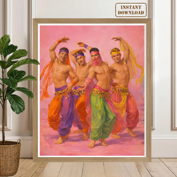 Queer Male Painting - Etsy