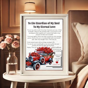 Retro Love Art – Vintage-inspired Wall Decor, Perfect Anniversary Gift ...