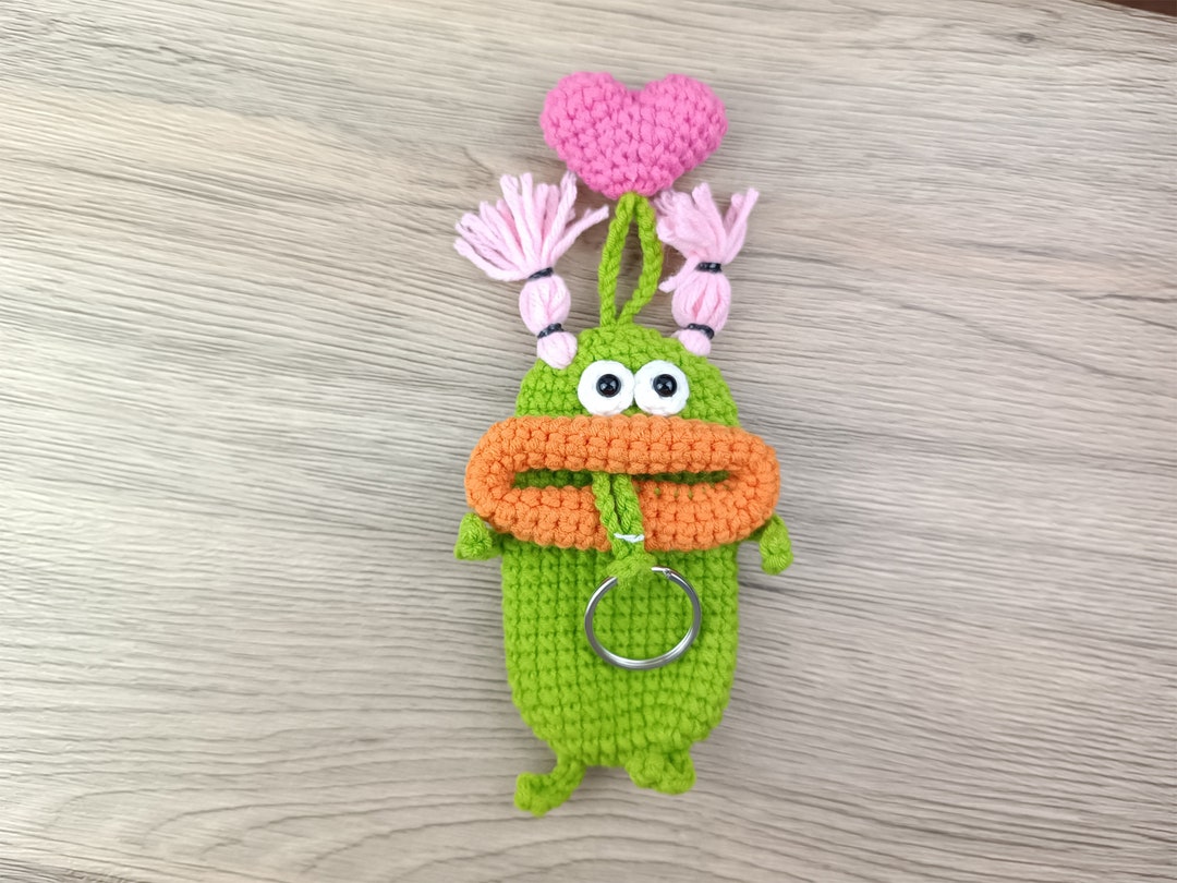 Handmade Crochet Pouches Crochet Key Bag Crochet Key Bag - Etsy