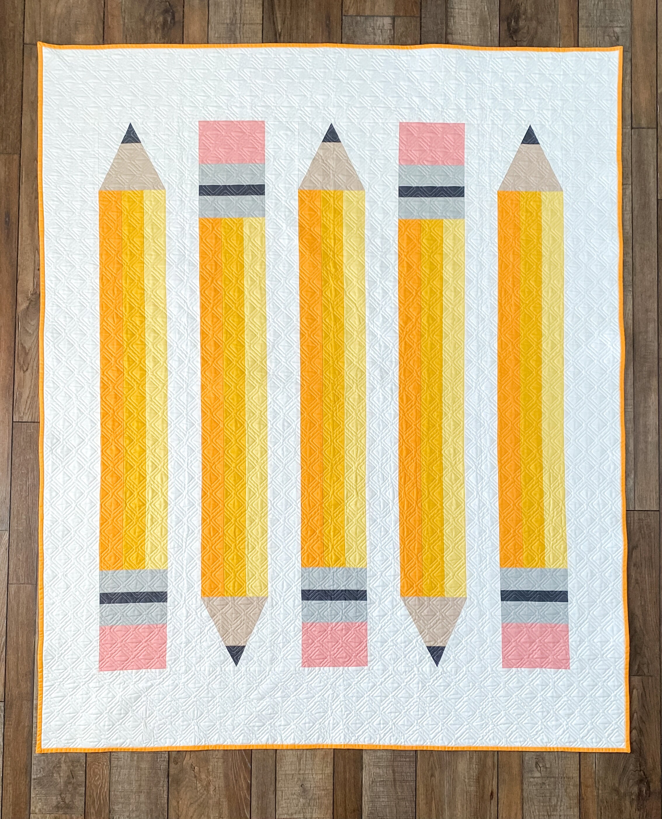 No. 2 Pencil Quilt Pattern, Pencil Quilt, Paintbrush Studio Painters ...