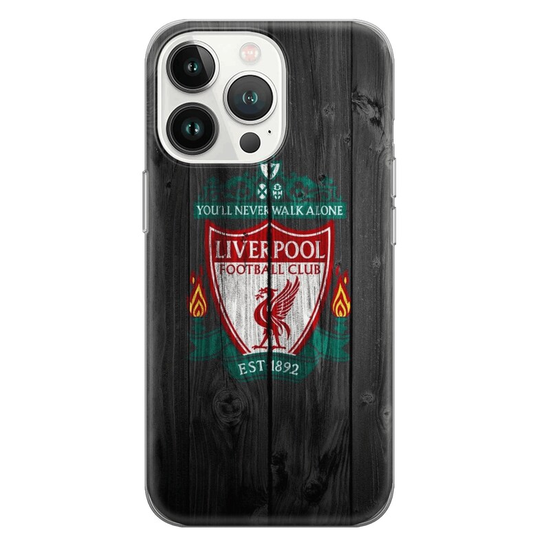 Liverpool Phone Case, Champions League England Cover for iPhone 15 14 ...