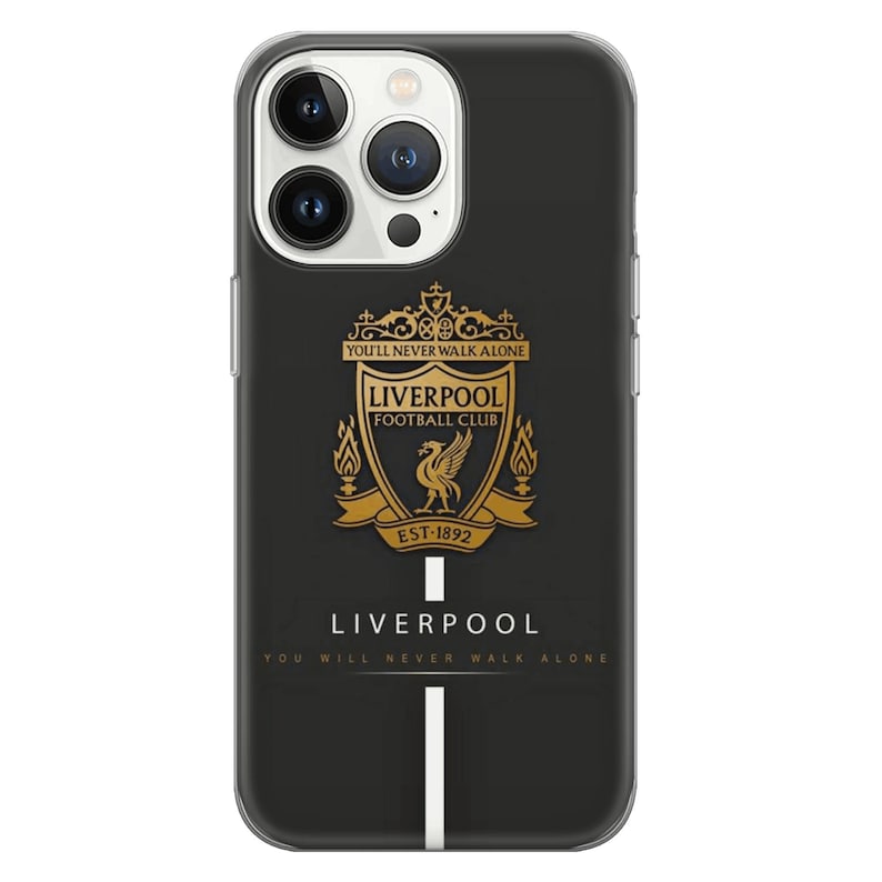 Liverpool Phone Case, Champions League England Cover for iPhone 15 14 ...