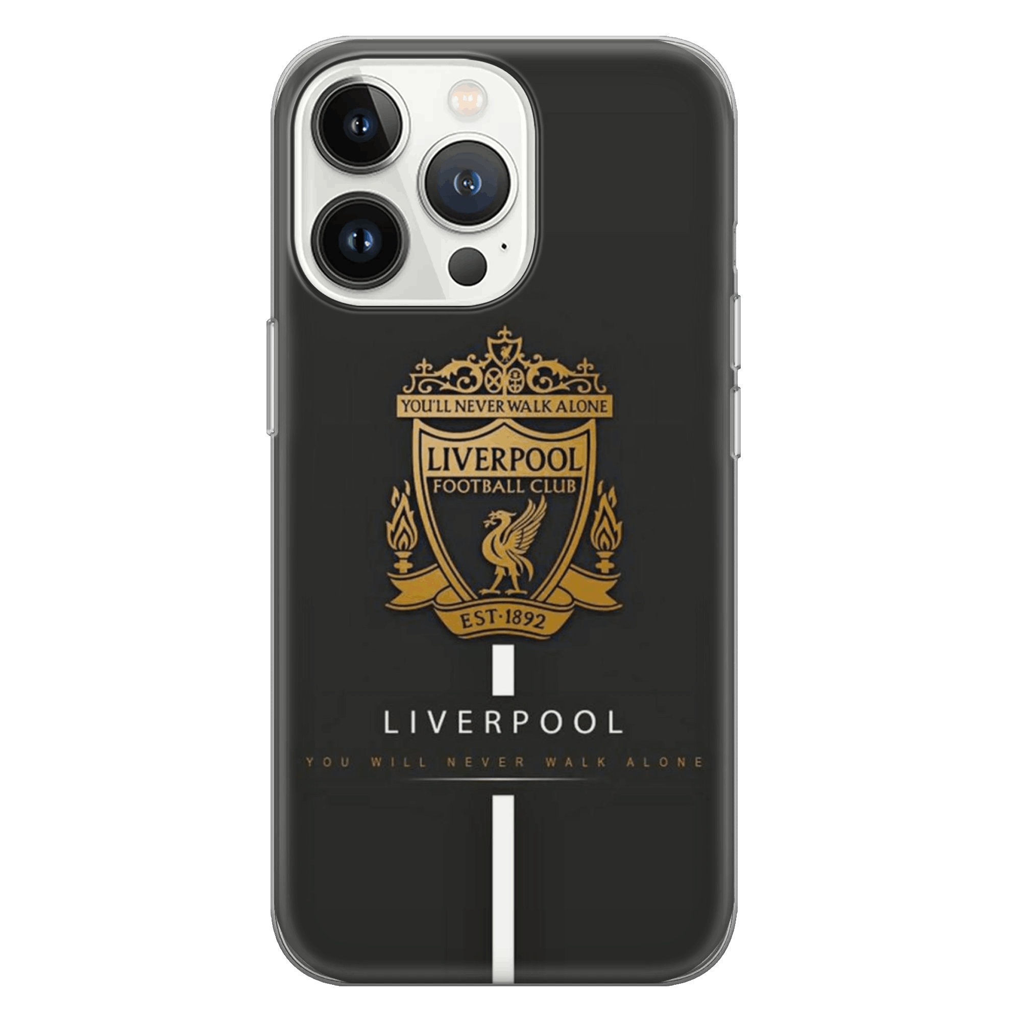 Liverpool Phone Case, Champions League England Cover for iPhone 15 14 ...