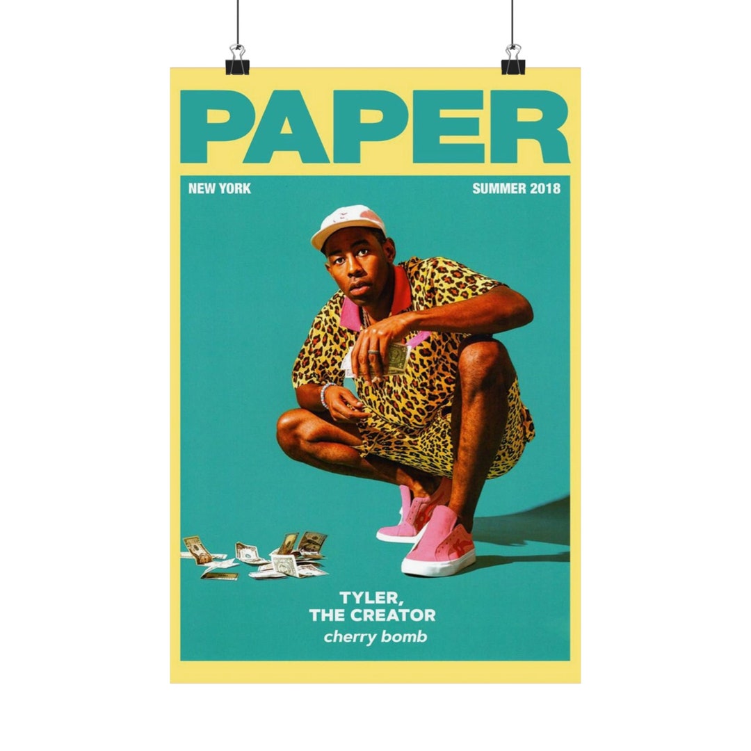 Tyler the Creator, Cherry Bomb Visionary Hip-hop Artist Poster Iconic ...