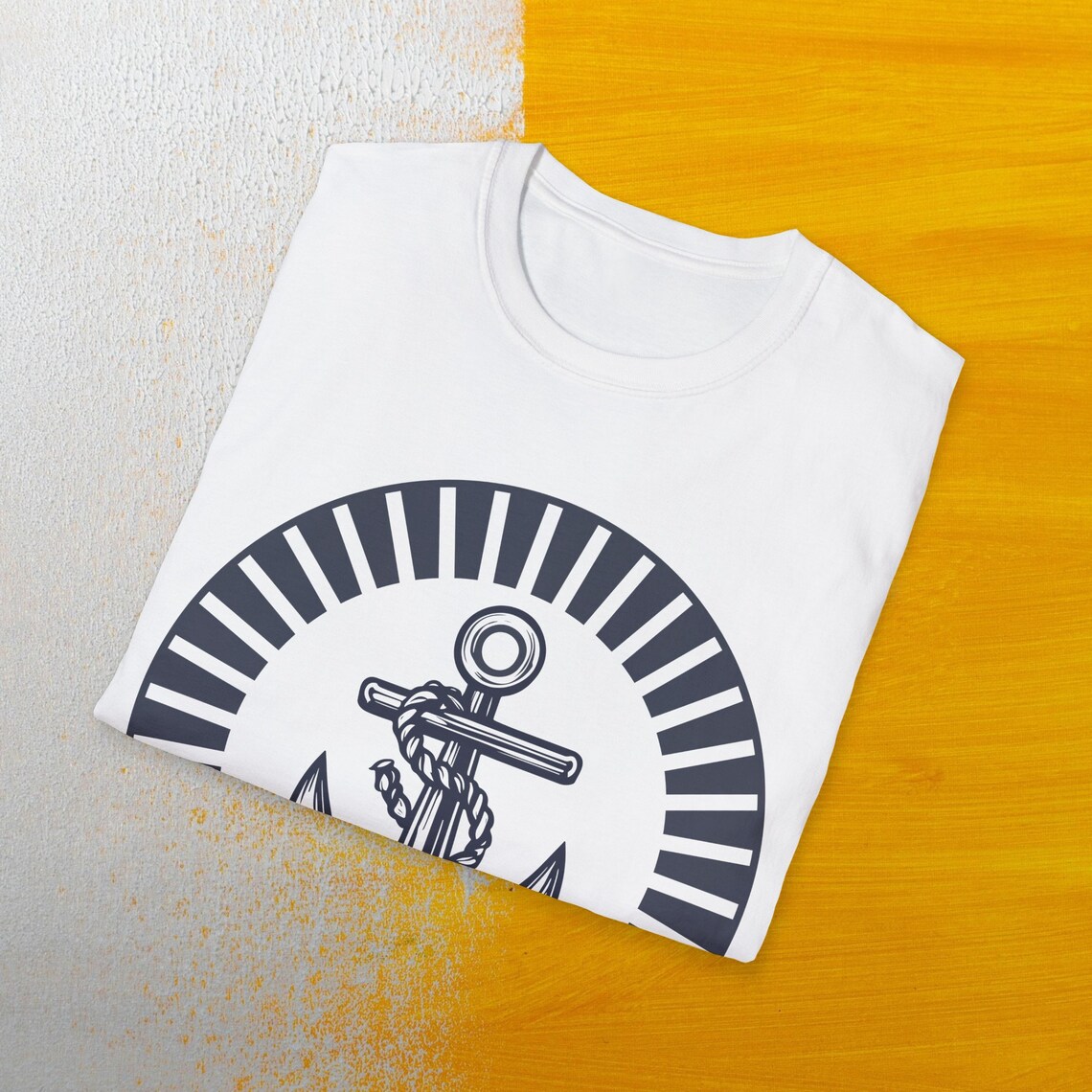 Anchor Connection Nautical Vintage Badge Unisex Softstyle T-shirt - Etsy