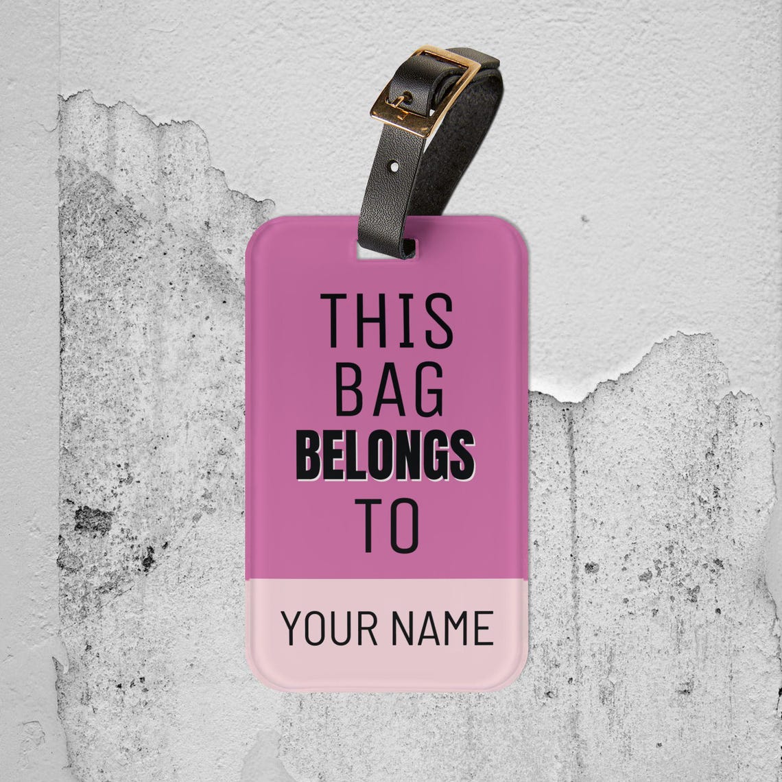 Personalized Luggage Tag - Custom Travel Accessory, Unique Gift for ...