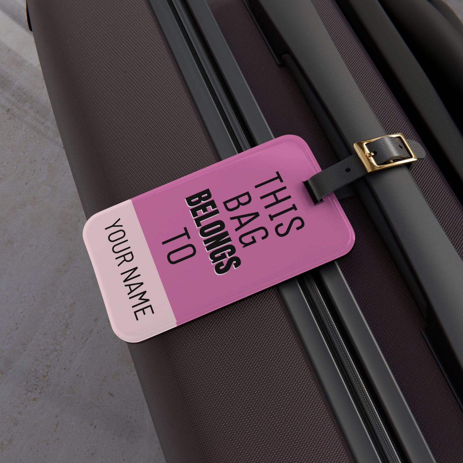 Personalized Luggage Tag - Custom Travel Accessory, Unique Gift for ...