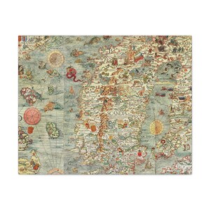 Old Map Scandinavia Wall Art, Old Map Wall Art, Scandinavia Wall Art ...