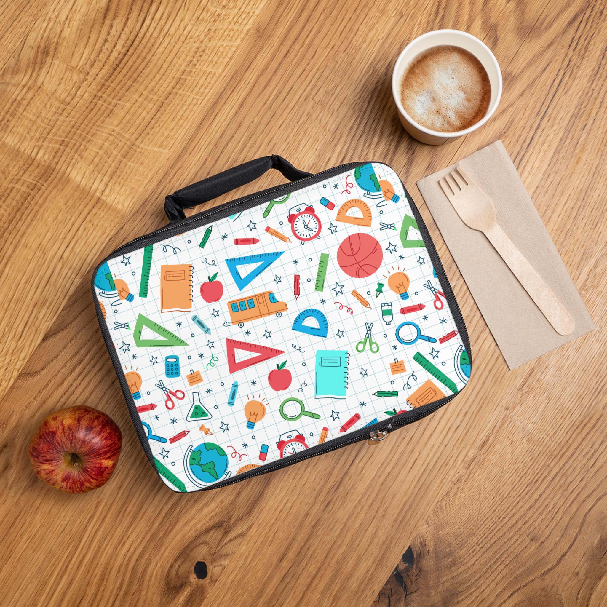 Back to School Rulers and Accessories Lunch Bag - Etsy