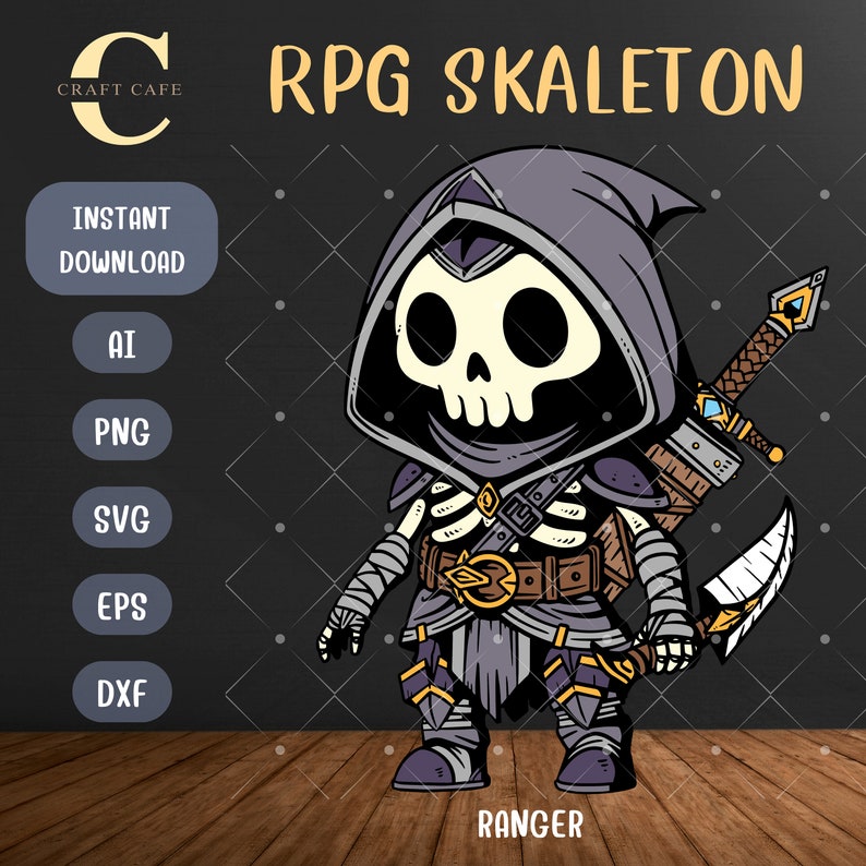 Dnd Skeleton Rogue Svg DND Svg Rpg Skeleton Game Svg Dnd Svg Png Board ...