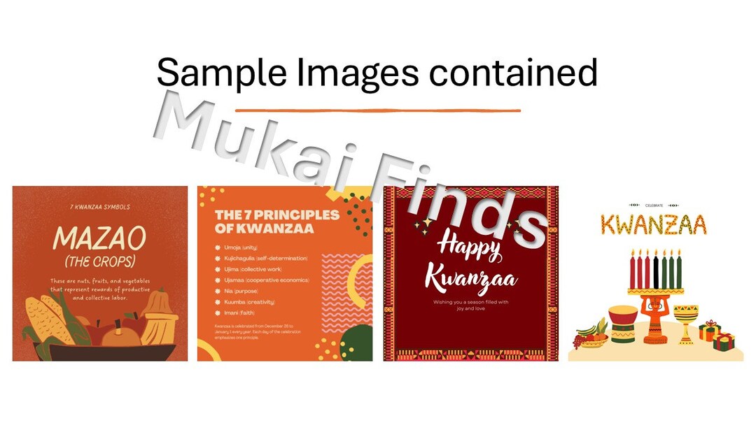 Kwanzaa Digital Art Printable Afro-centric Images for Home Decor and ...