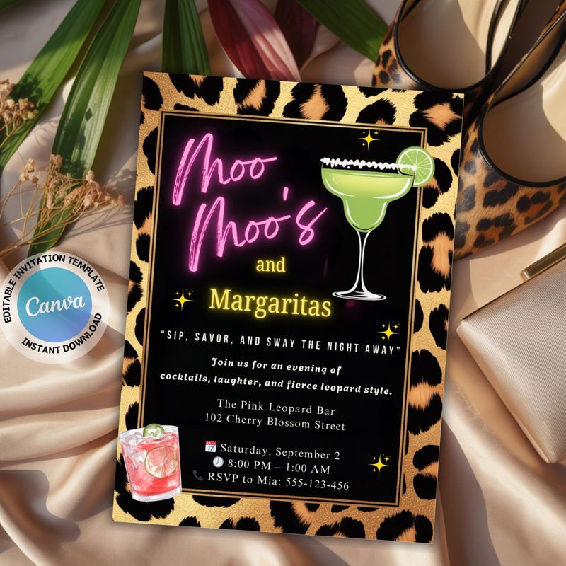 Moo Moo and Margarita Party - Etsy