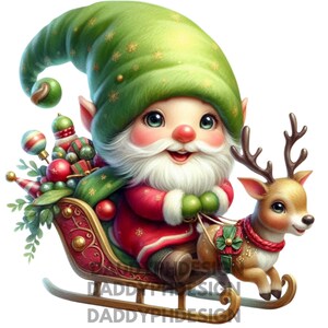 Santa Claus PNG Cute Santa Clipart Cute Santa Claus Reindeer Santa ...