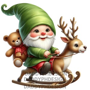 Santa Claus PNG Cute Santa Clipart Cute Santa Claus Reindeer Santa ...