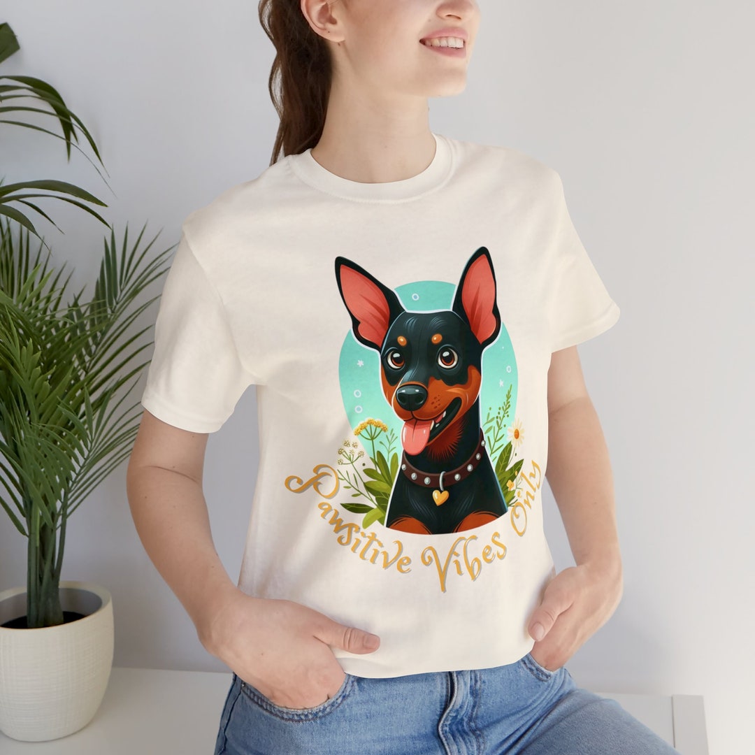Lancashire Heeler,pawsitive Vibes,in Dog We Trust,dog Lover Shirts Cute Peeking Pet Clipart ...