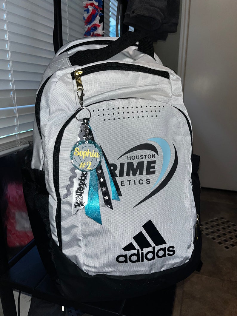 Custom Volleyball Bag Tag With or Without Ribbon. - Etsy