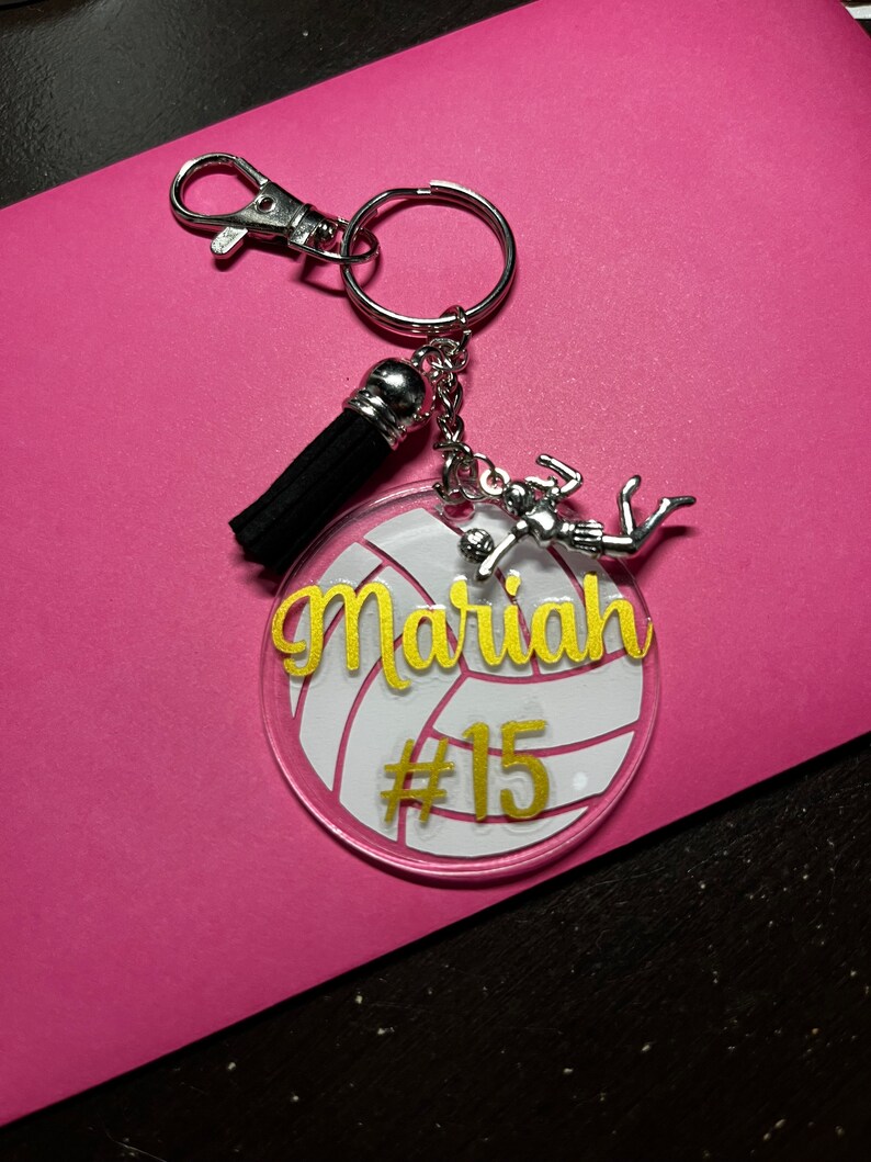Custom Volleyball Name Tags - Etsy