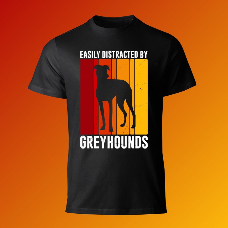 Greyhound T Shirt - Etsy