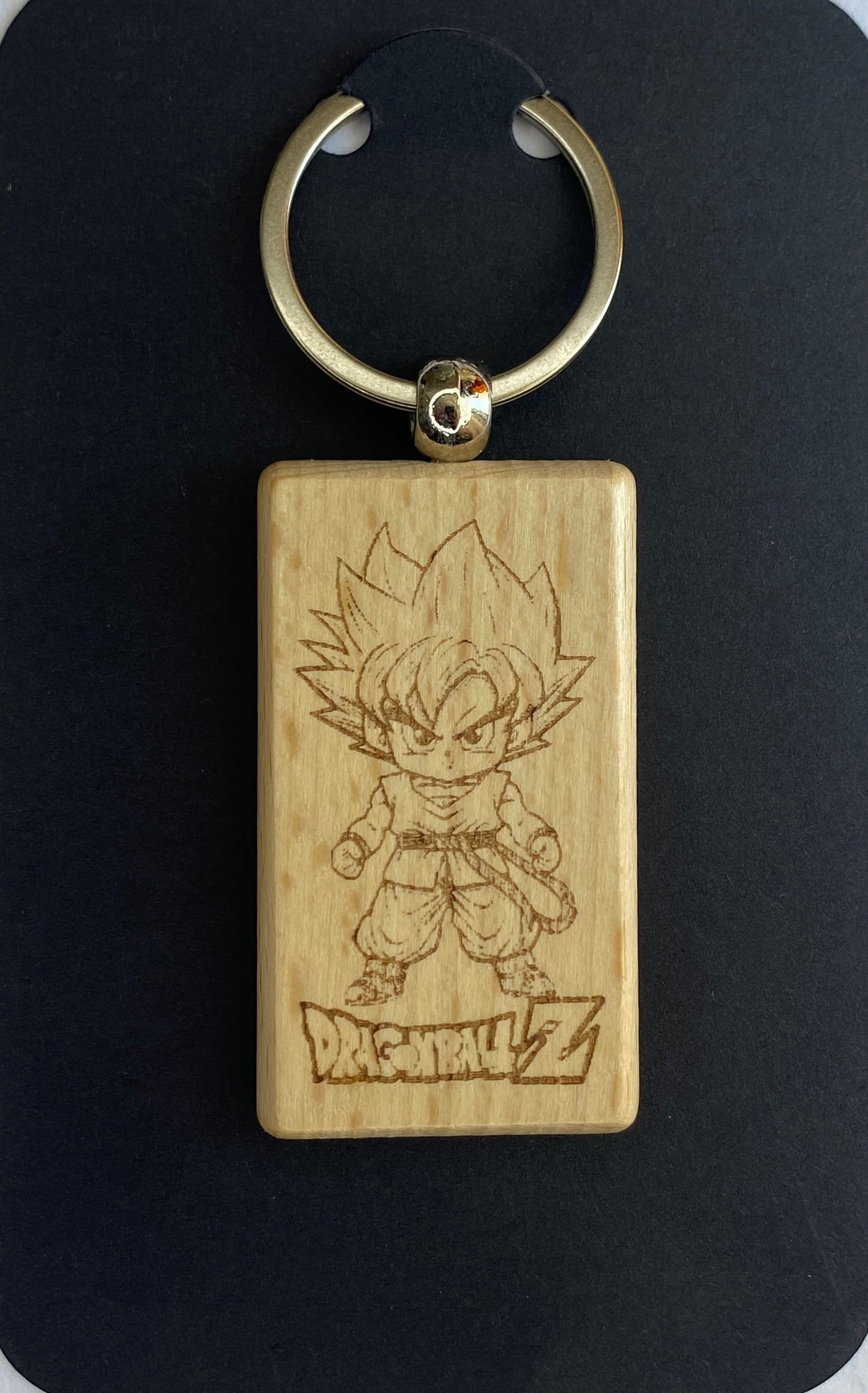 Keyring cartoon Goku. - Etsy