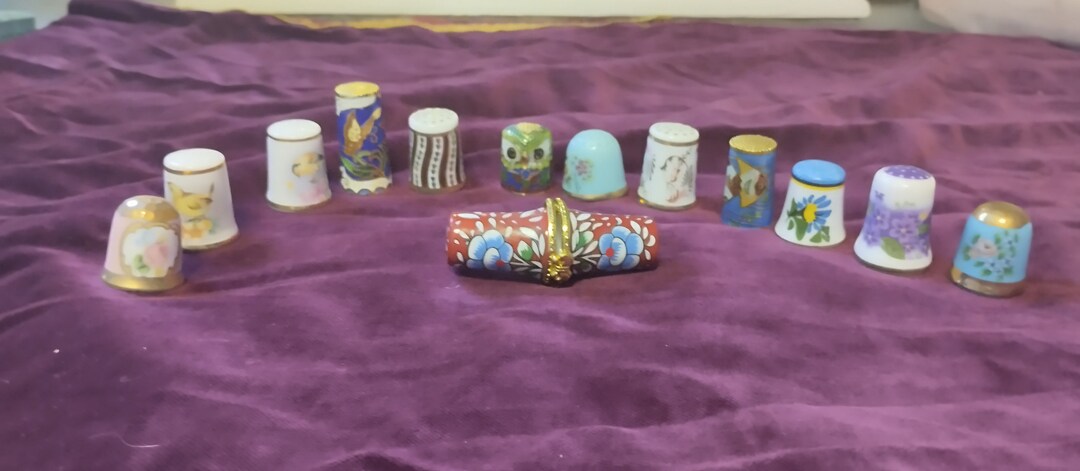 Thimbles for Ceramic Collectors. Very Original and Beautiful Are 13 ...