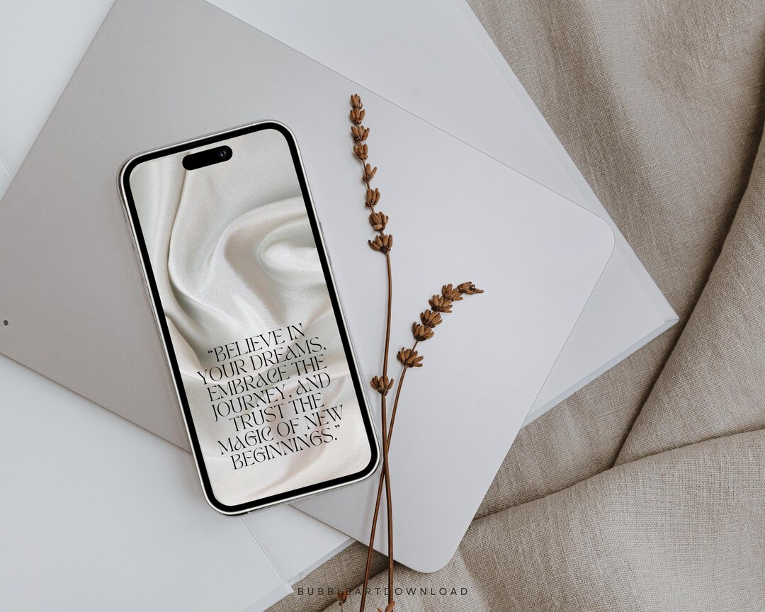 10 Motivational Lock Screen Wallpapers Digital Download, Aesthetic ...