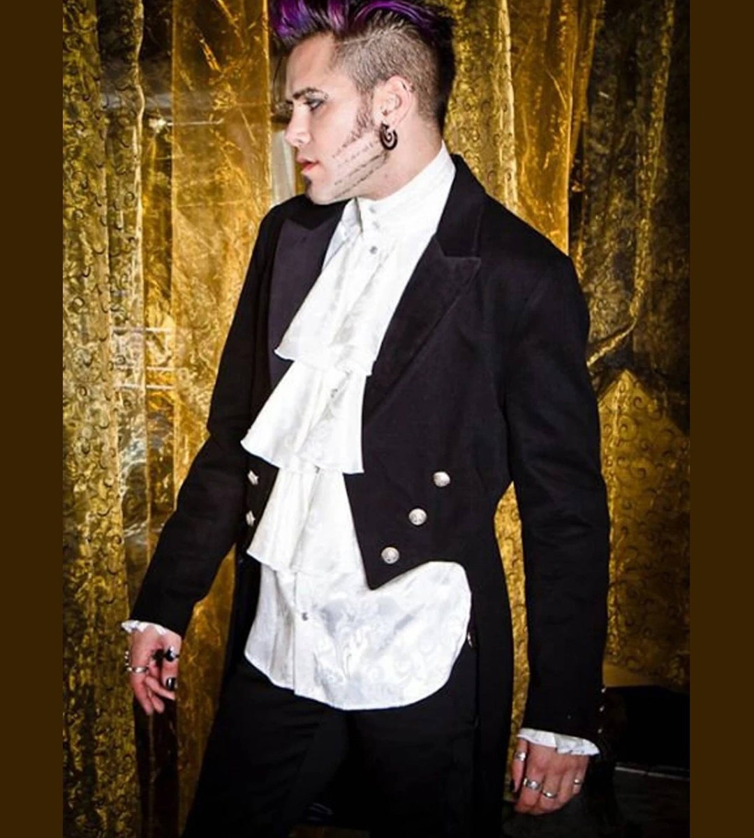Mens Victorian Tailcoat A Formal Victorian Coat With Tails - Etsy
