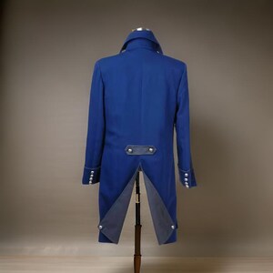 New Blue Military Musical Les Miserables Norm Lewis Javert Jacket ...
