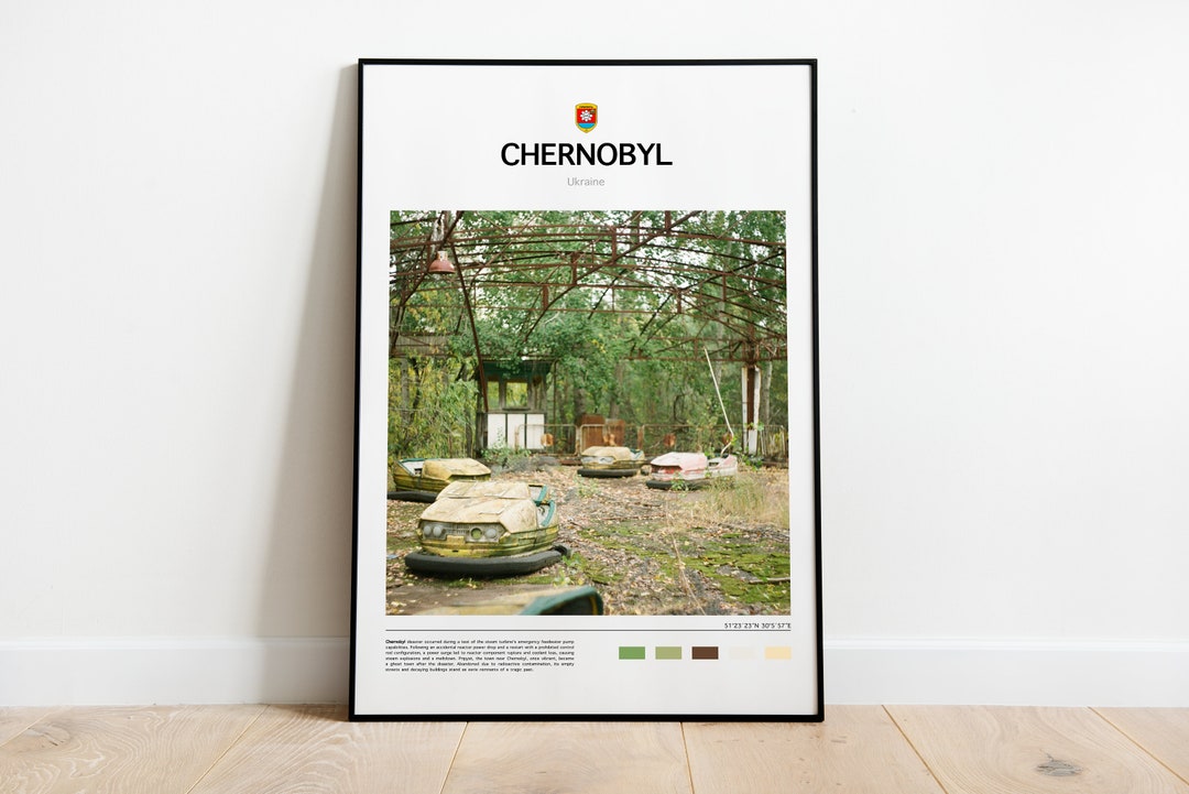 Chernobyl Poster Print, Ukraine Wall Art, Ukraine - Etsy