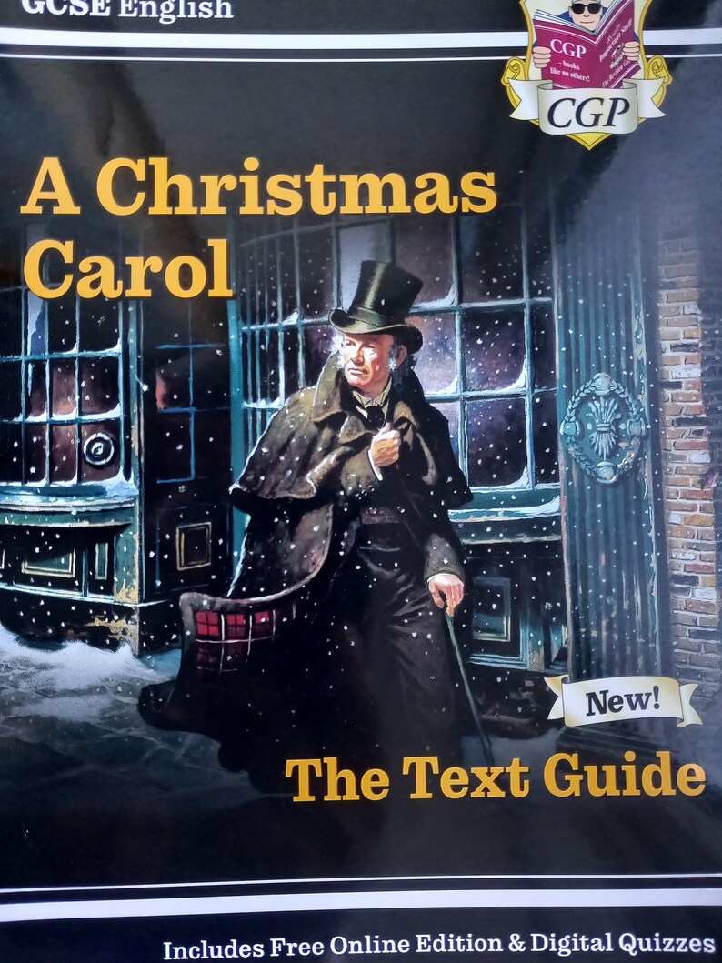 CGP GCSE A Christmas Carol Text Guide - Etsy Australia