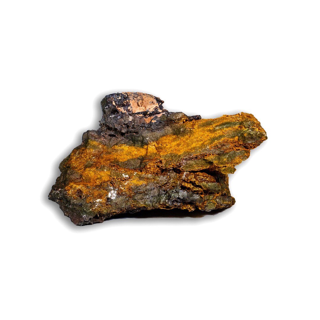 Dark Green and Gold! Volcanic Rock, 100% Natural, Authentic Wyoming ...