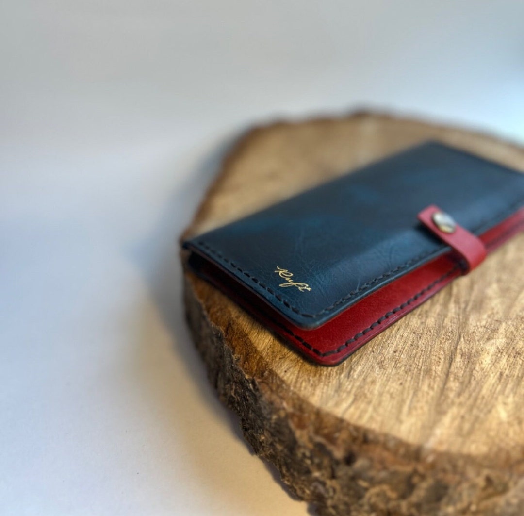 Customized Leather Wallet for Woman, Leather Credit Card,handcrafted ...