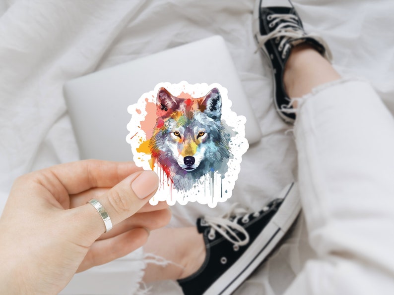 Furry Sticker Weirdcore Werewolf Stickers Furry Badge Fursona ...