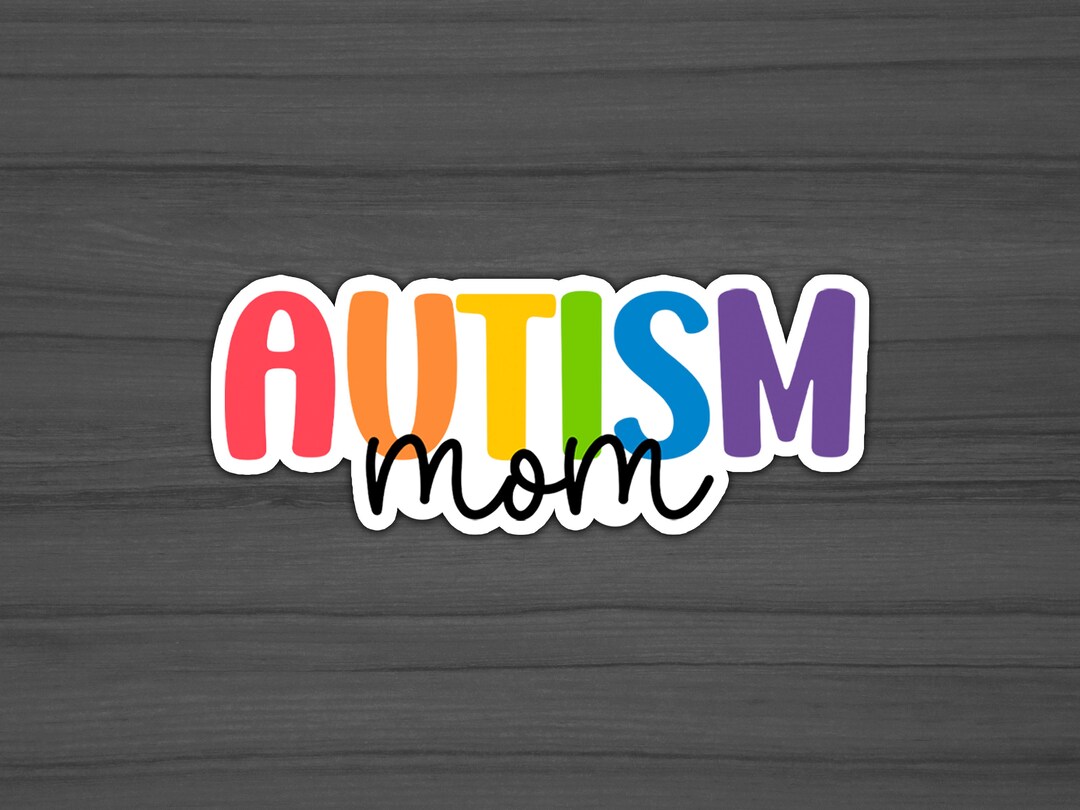 Autism Awareness Mama Sticker Gift for Autism Mom Autism Acceptance ...