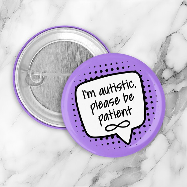 Autistic Badge - Etsy