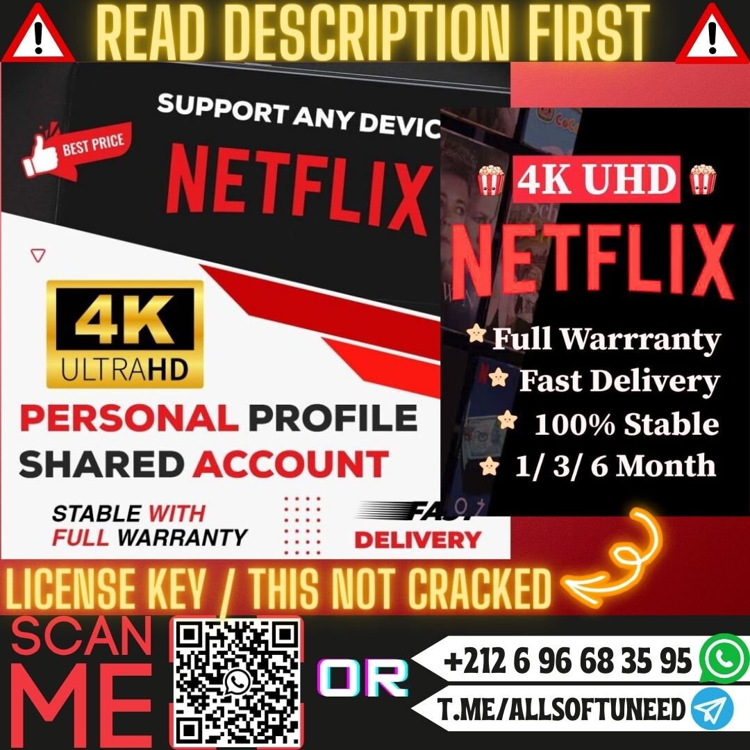 Net.flix for 12 Months Premium 4K Private Account / Fast Shipping ...