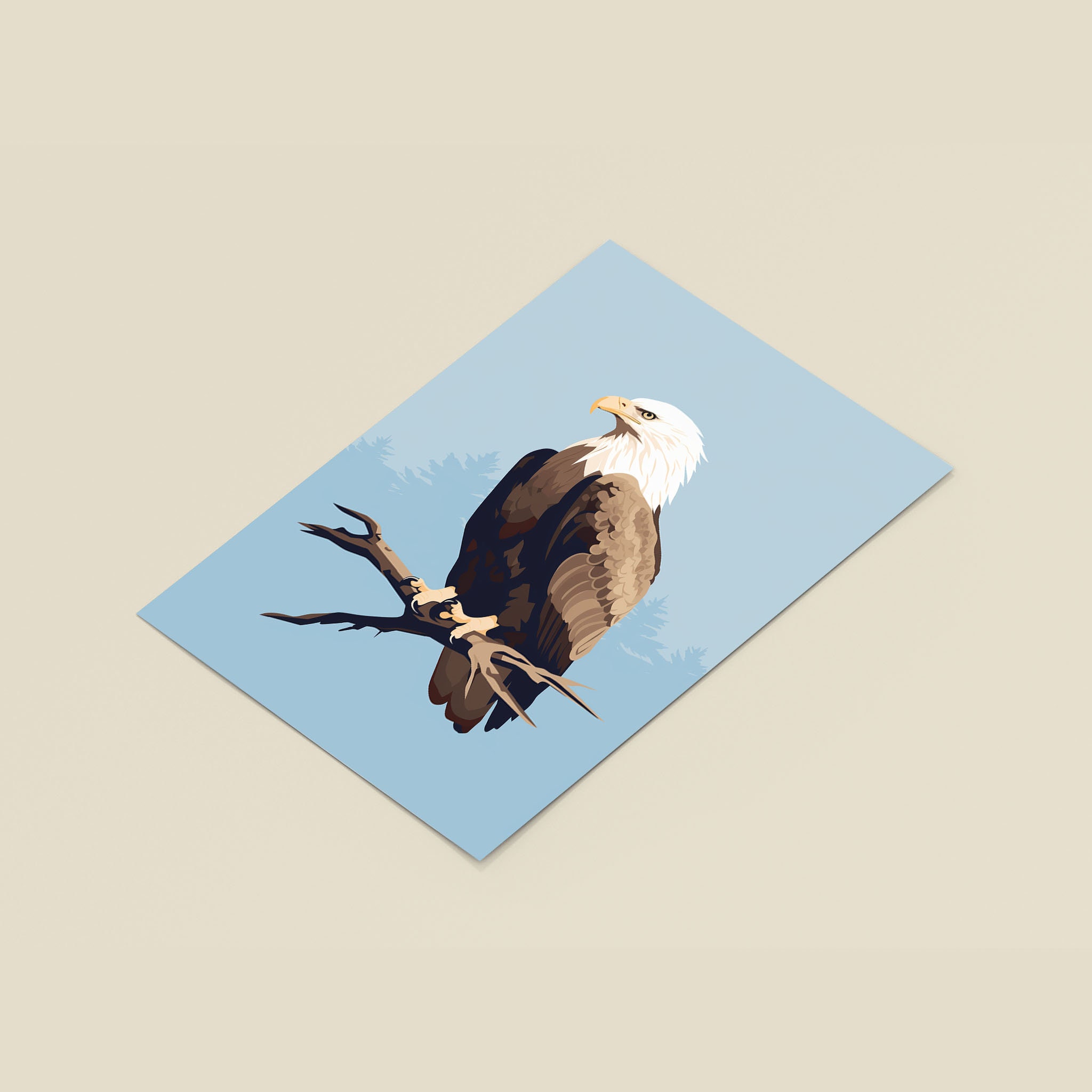 Eagle Poster, Bald Eagle Poster, Eagle Wall Art, Eagle Print, American ...