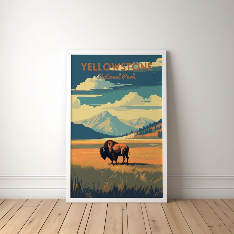 Yellowstone Poster - Etsy